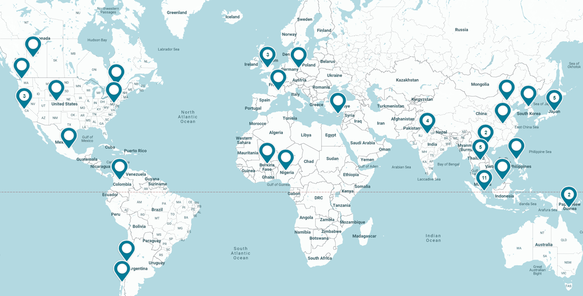 CSIRO projects around the world - CSIRO