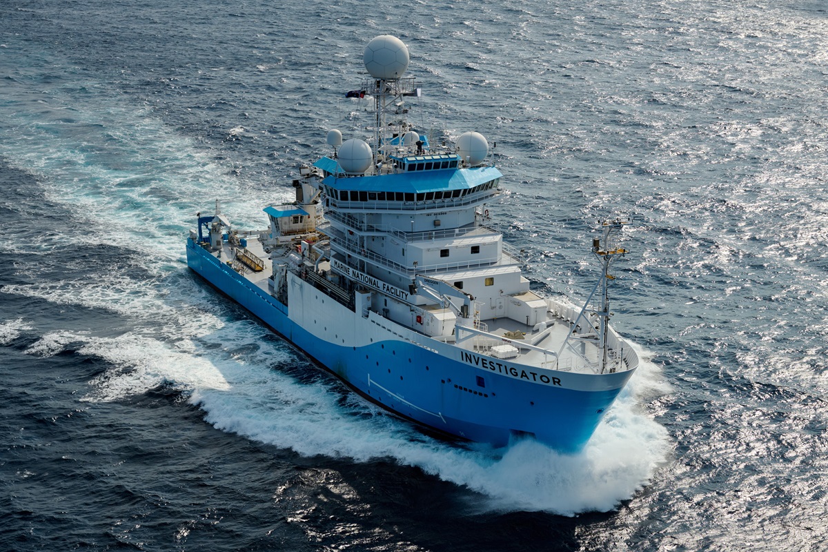 RV Investigator, our equipment, expertise and data - CSIRO