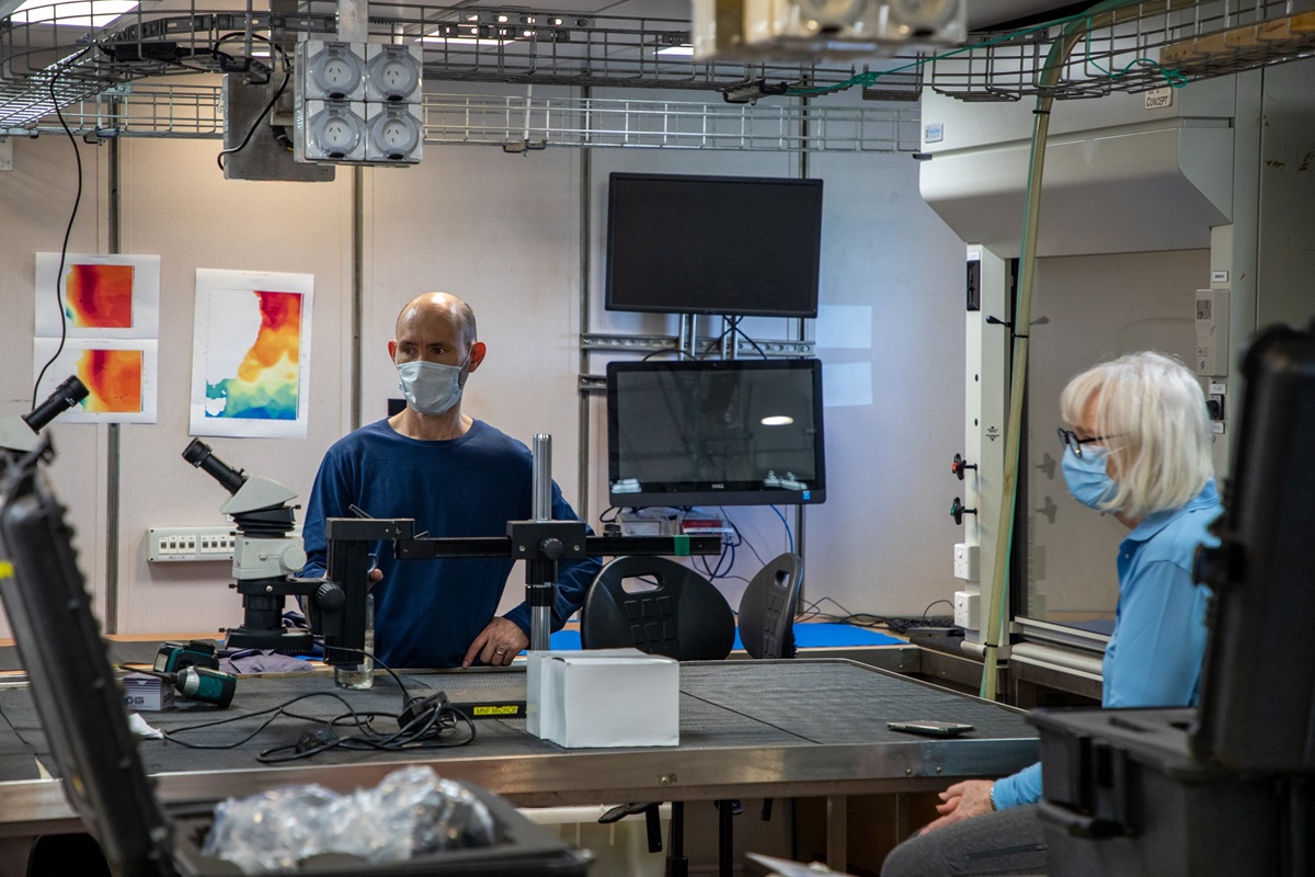 Infectious disease management (including COVID) on RV Investigator - CSIRO