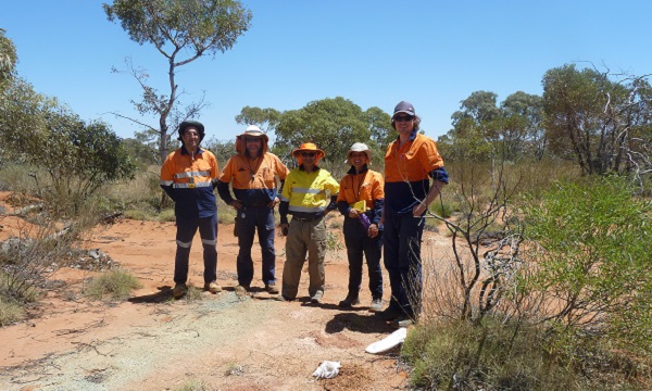 Footprints in the regolith: mineral exploration through the sand dunes ...