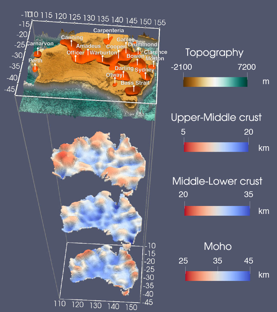 Velocity models of Australia’s crust – using seismic data to image ...