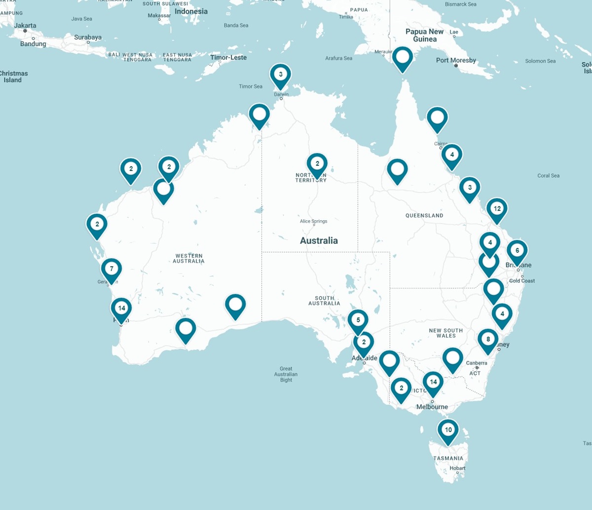 Hydrogen Map - CSIRO