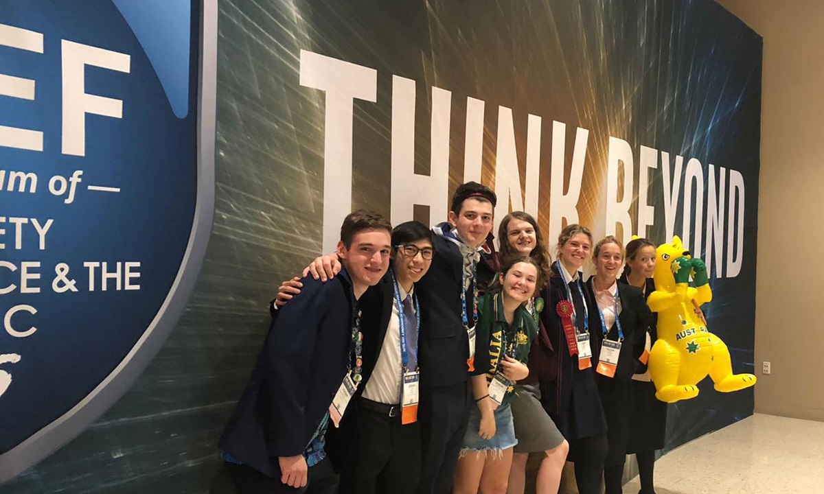 Aussie high school students receive prizes at International Science and ...