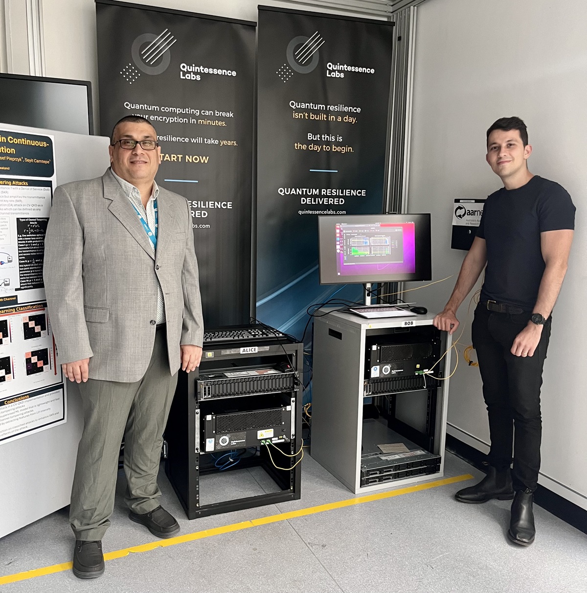 Breakthrough quantum-secure link protects data using the laws of physics - CSIRO