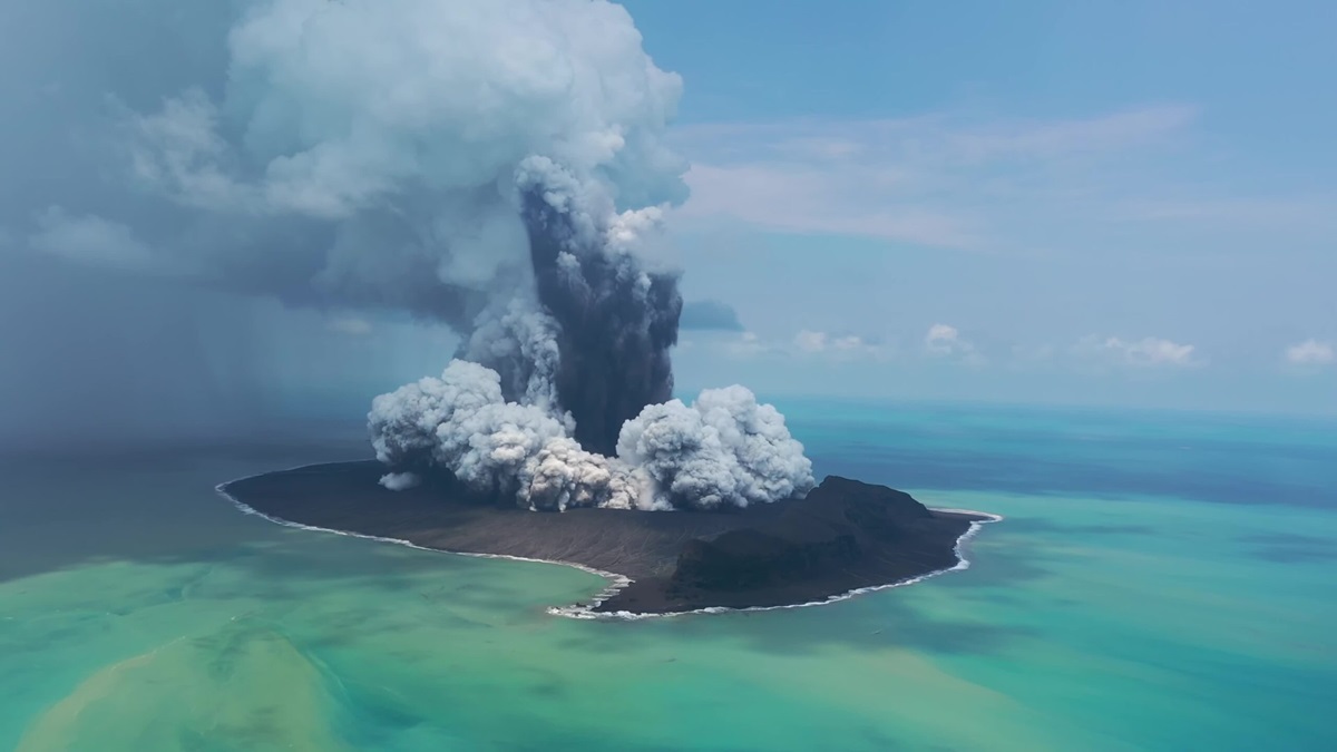 Tonga's eruption of the century - CSIRO