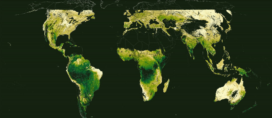 See Earth's seasons in all their complexity in a new animated map - CSIRO